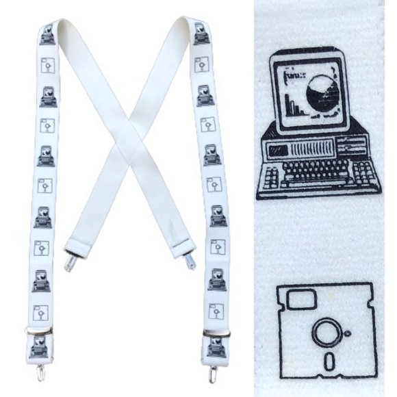 Vintage | Accessories | Vtg 8s Floppy Disk Desktop Computer Clip On ...